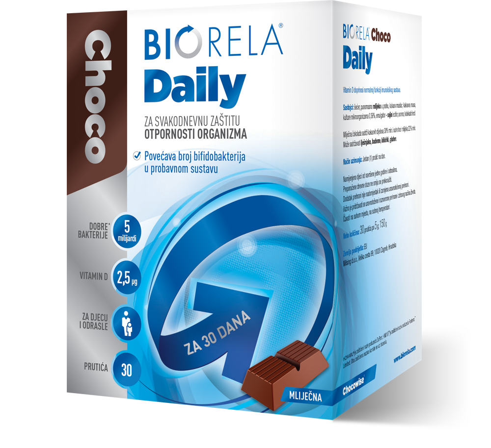 Biorela Choco Daily - Ljekarne Pavlić