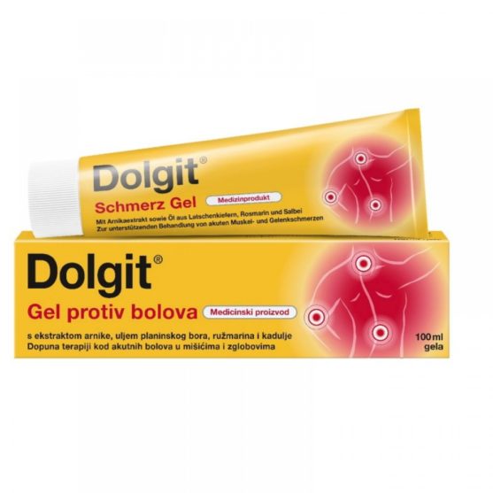 Dolgit gel protiv bolova 100 ml - Ljekarne Pavlić
