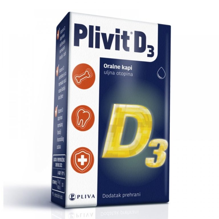 Plivit D3 oralne kapi - Ljekarne Pavlić