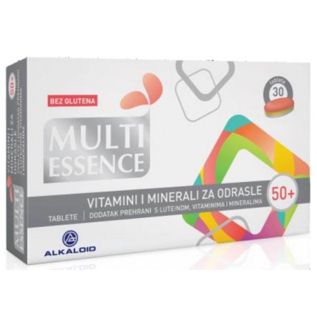 Multi Essence vitamini i minerali za odrasle 50+ - Ljekarne Pavlić